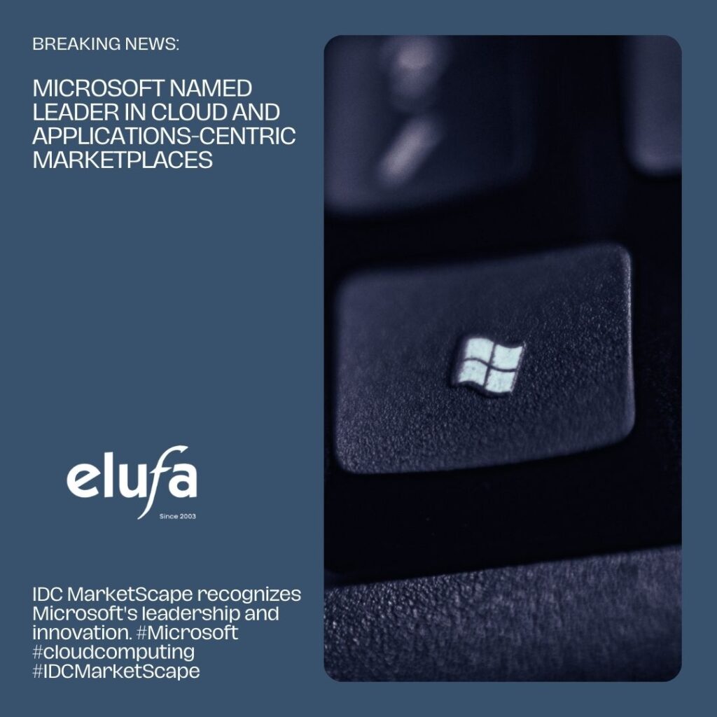 Microsoft recognized as a Leader in cloud and applications-centric ...