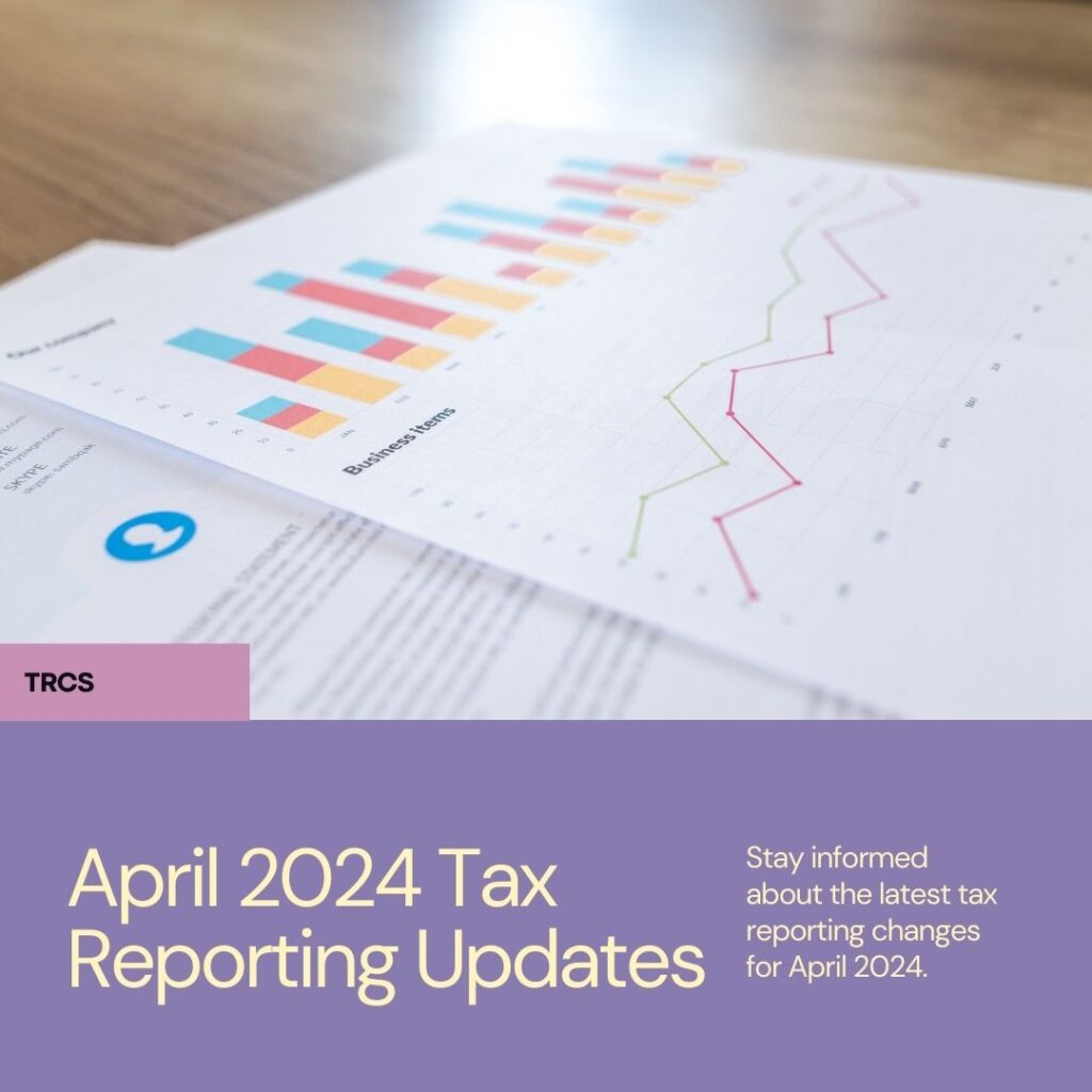 April 2024 Cloud Updates: Tax Reporting - Elufa Systems