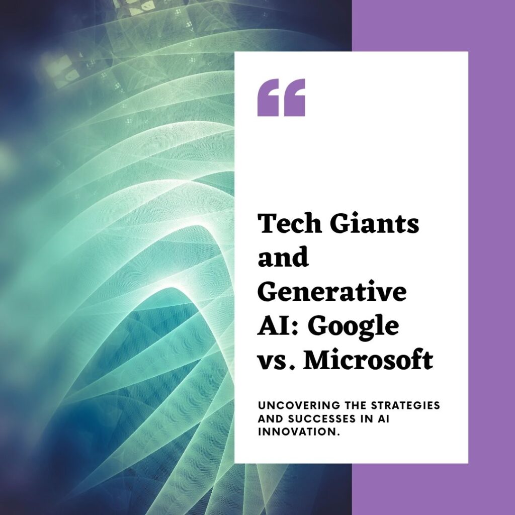 Google Aims to Profit from Generative AI, While Microsoft Reaps the ...