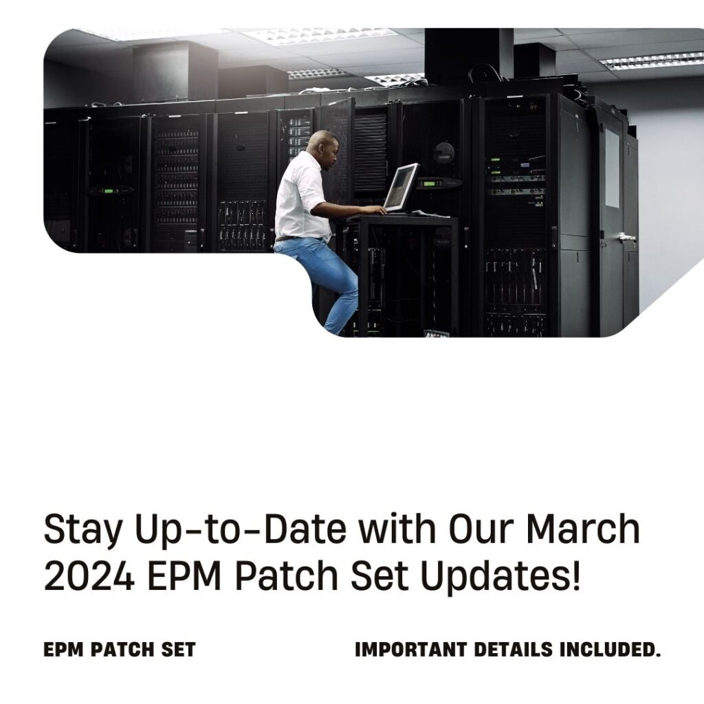 March 2024 EPM Patch Set Updates - Elufa Systems March 2024 EPM Patch Set Updates - Elufa Systems