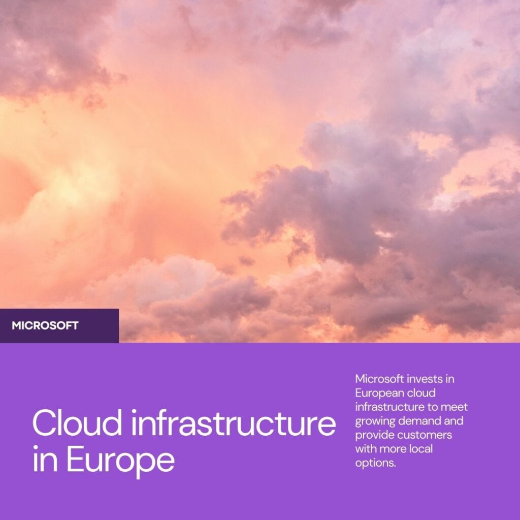 Microsoft meets growing demand for cloud infrastructure in Europe - Elufa Systems