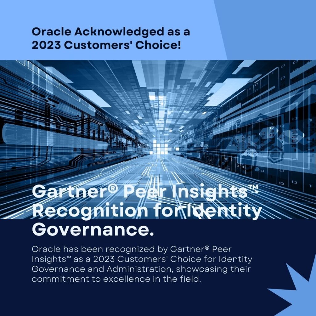 Oracle Recognized as a 2023 Customers' Choice in Gartner® Peer Insights ...
