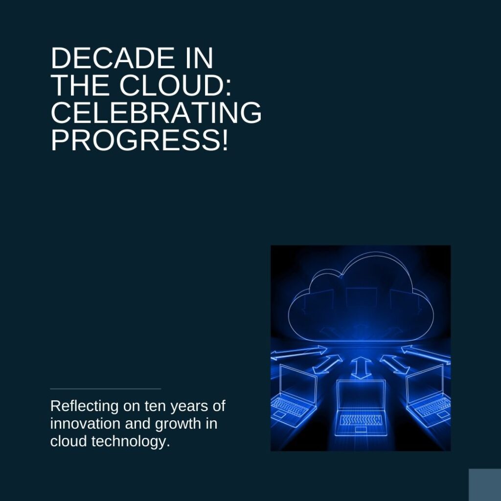 Reflections of a decade in the cloud: Celebrating significant progress - Elufa Systems